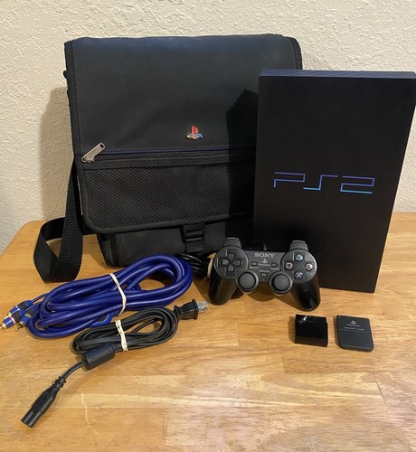 Sony PS2 Fat Console SCPH-30001 Bundle w/ Controller, Memory Card ...
