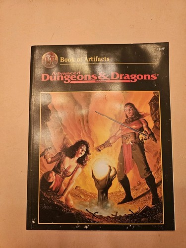1993 TSR Dungeons&Dragons: Book of Artifacts 2nd Edition (3rd) D&D | eBay