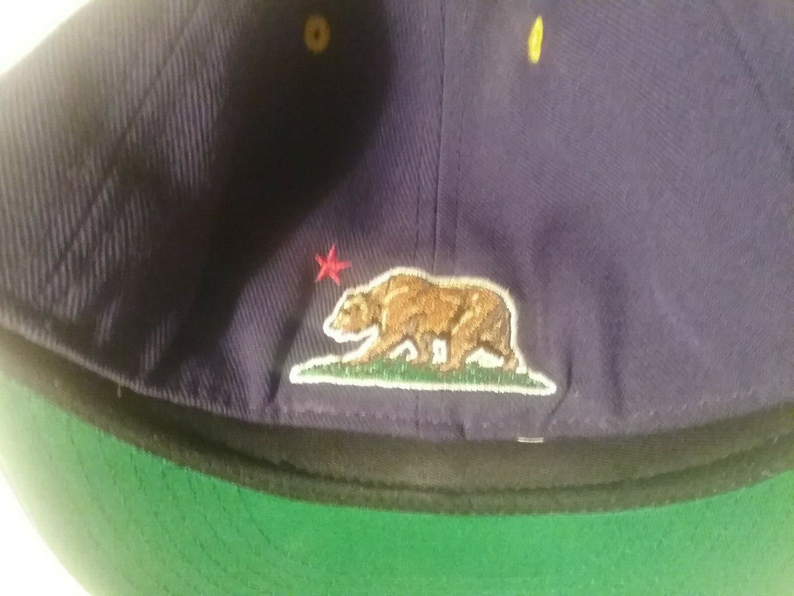 Men's Zephyr pro-fit CAL Berkeley golden bears Hat size 7 1/4 navy ...