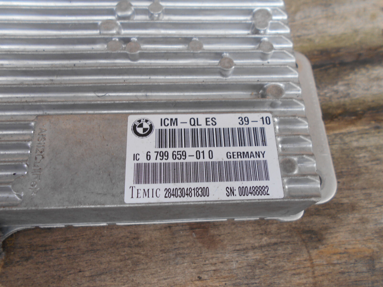 BMW F10 F11 STEUERGERÄT MODUL ICM EINHEIT ICM-QL ES 39-10 STEUEREINHEIT ...