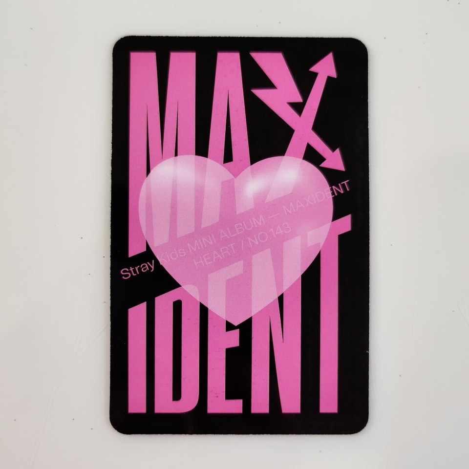 STRAY KIDS Mini Album 'MAXIDENT' Official Photo Cards, Mini Poster, 4 ...
