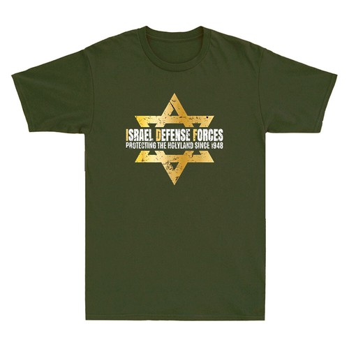 Support Israel Defense Force IDF Jewish Star of David Gift Vintage Men ...