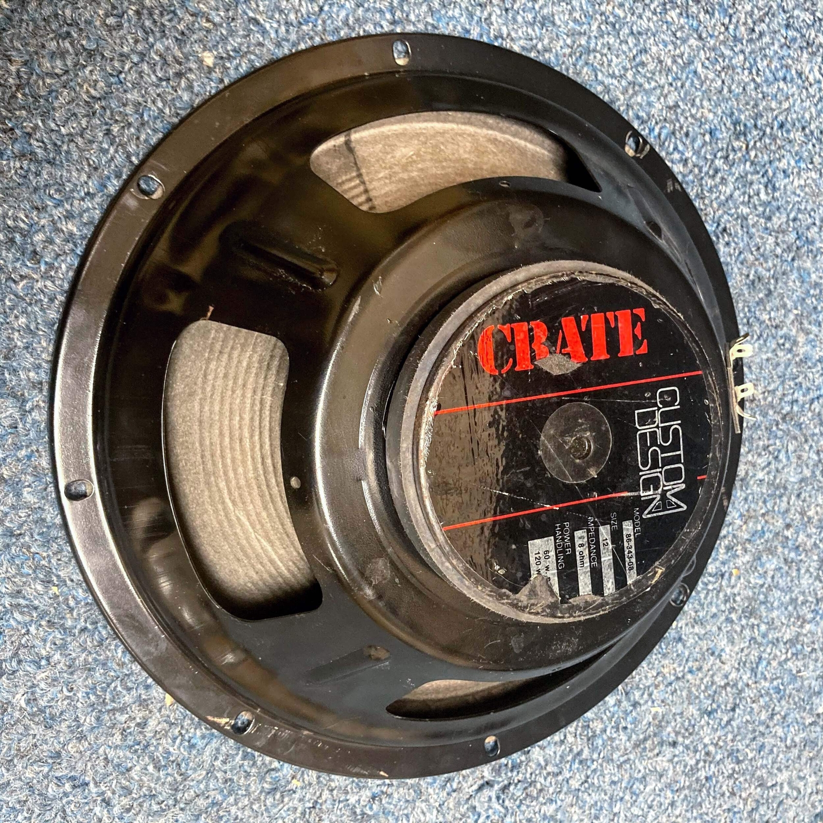 Crate 12" Custom Design Eminence Speaker | eBay