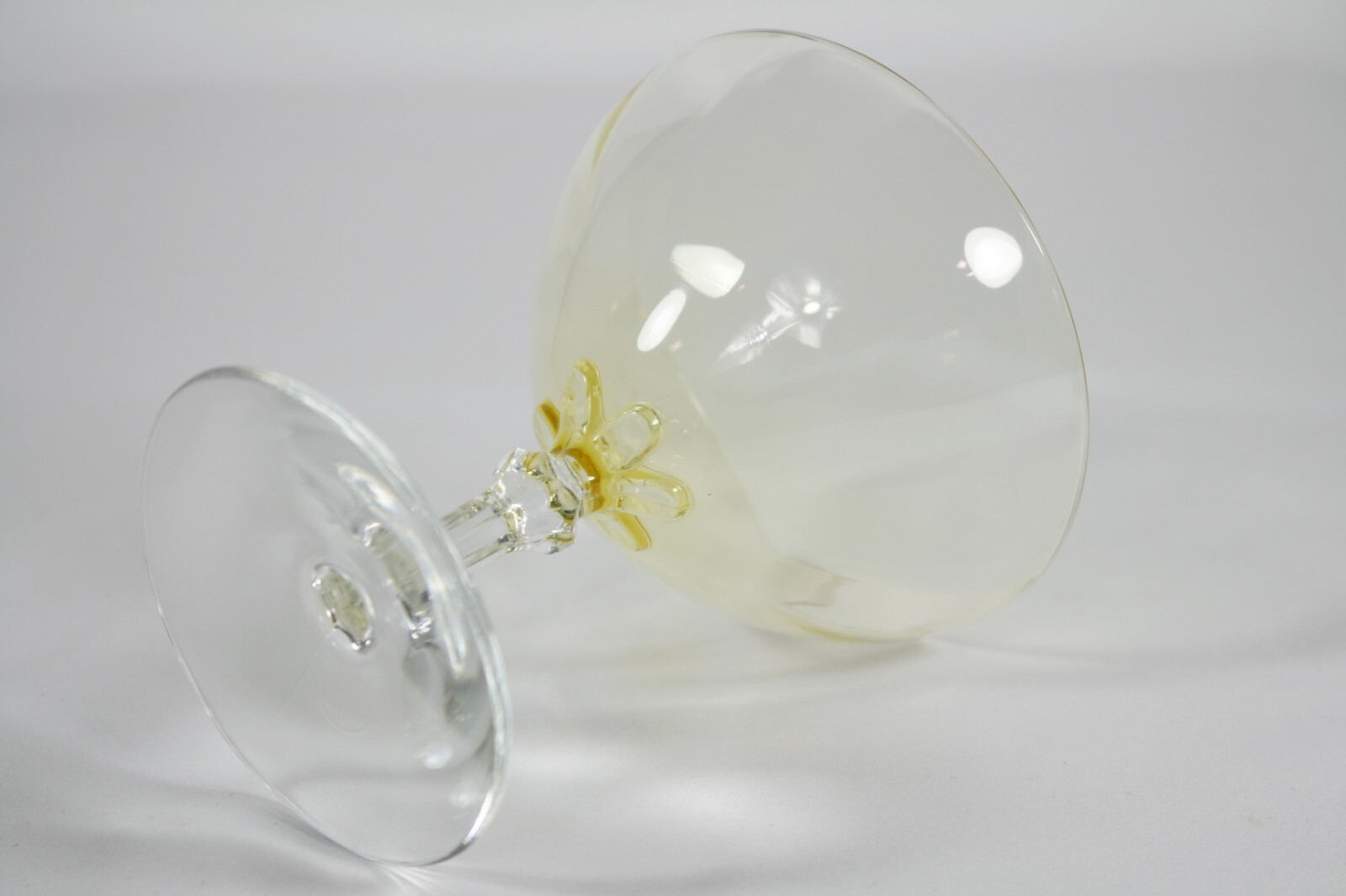 FOSTORIA YELLOW TOPAZ 5098 SHERBET-4USA- PCS | eBay