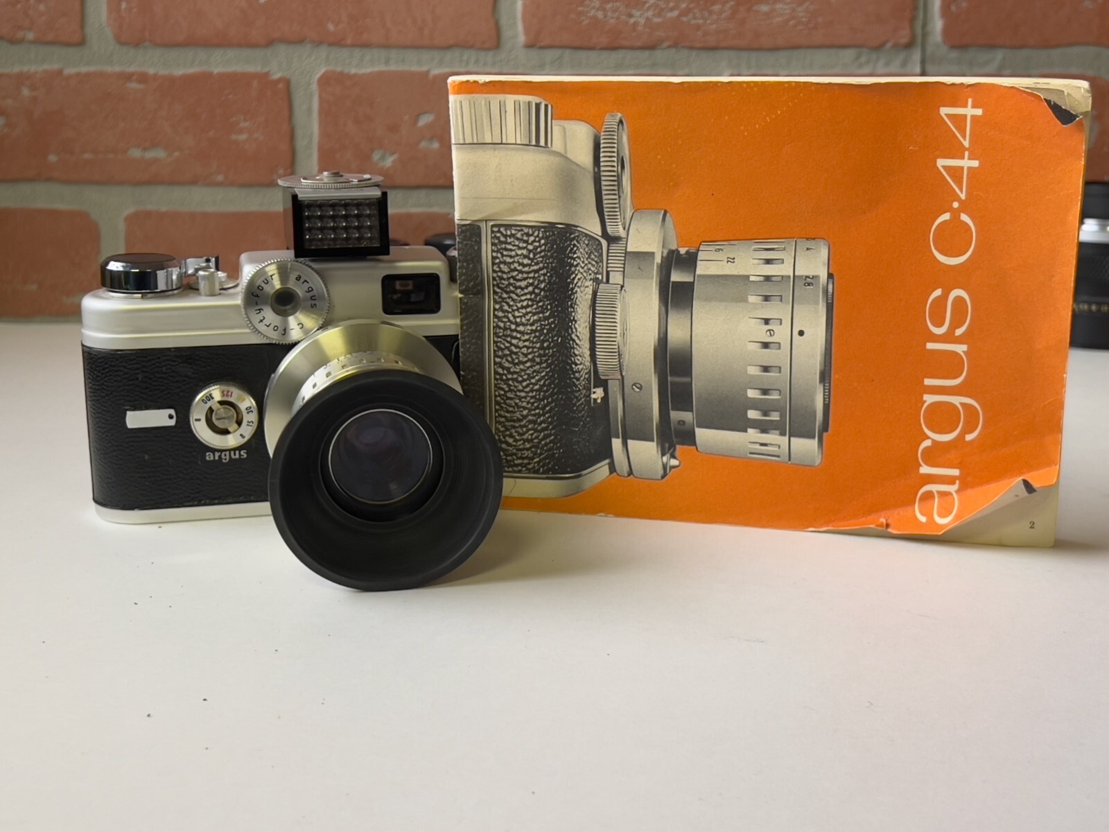 Argus C-44 Still Film Camera W/ Lens & Flash, Untested - Sold As Is | eBay