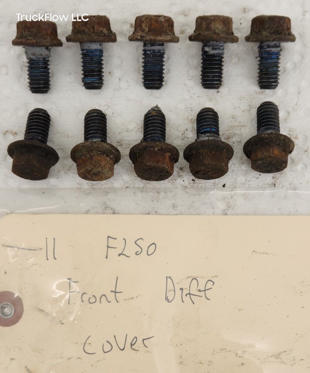 2011 Ford F250 F350 Front Axle Inspection Plate Differential Cover ...