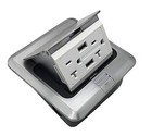 USB Pop Up Receptacle USB Floor Outlet Countertop Box With W/20 A ...