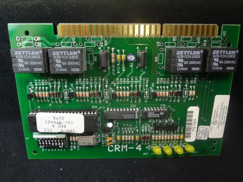 Siemens Cerberus Pyrotronics CRM-4 Fire Alarm Control Relay Module FREE ...