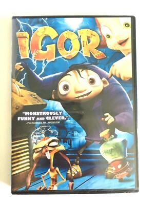 Igor DVD John Cusack, Steve Buscemi, Jay Leno & James Lipton (New ...