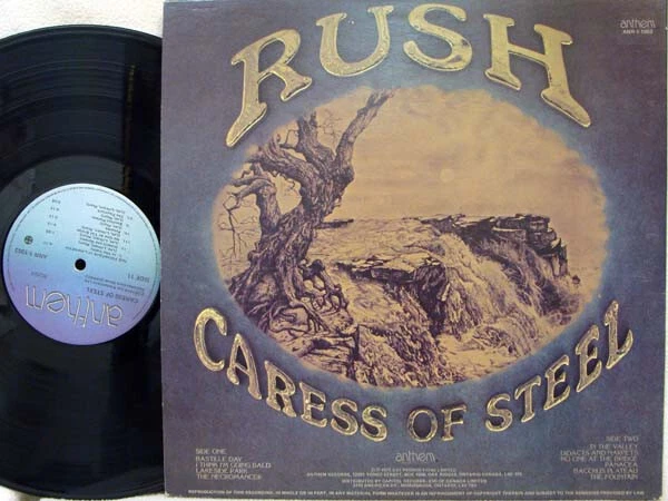 Rush Caress Of Steel Vinyl
