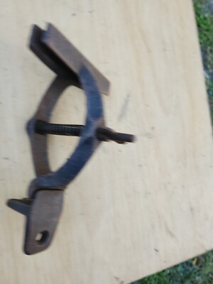 Vintage Vise Cast Iron HAND SAW SHARPENING VISE Bench Mount Saw Vice | eBay