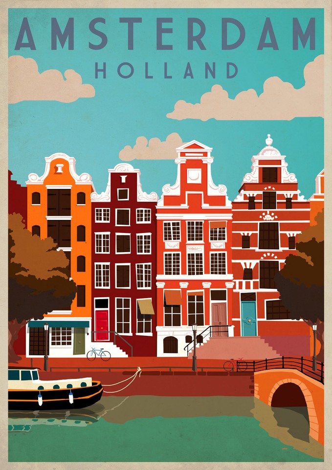 HUGE LAMINATED A4 VINTAGE RETRO TRAVEL & RAILWAYS Posters Nostalgic ...