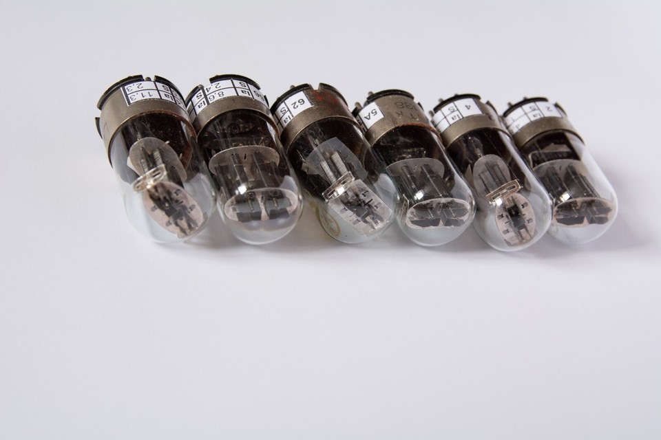 6N8S /6SN7 /1578 MELZ TUBE. METAL BASE . Tested. USED | eBay