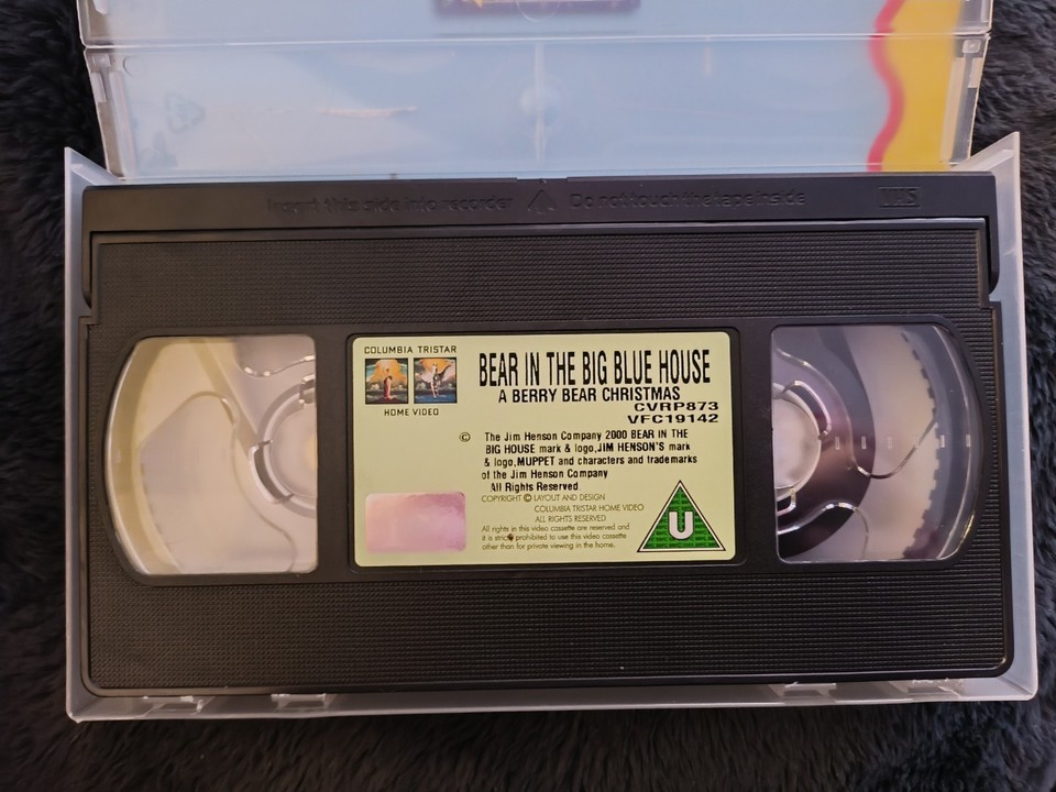 Bear in the Big Blue House A Berry Bear Christmas VHS Special Bumper ...