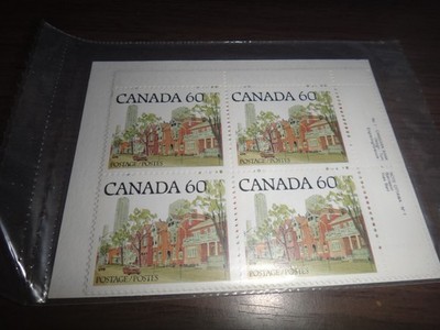 canada set of 4 inscription corner blocks of 4 scott #723c mint never ...