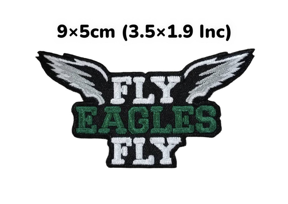 Eagles NFL Patches Iron on and sewing on | eBay