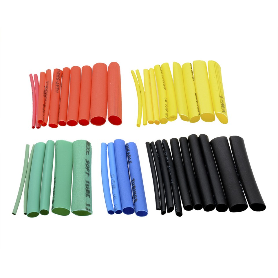 127/140/328/530pcs 2:1Heat Shrink Tube Tubing Sleeving Wrap Wire ...