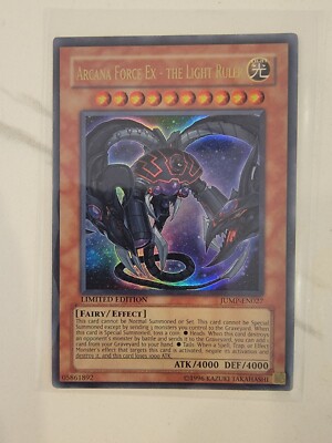 YUGIOH ARCANA FORCE EX THE LIGHT RULER JUMP-EN027 ULTRA - NM | eBay