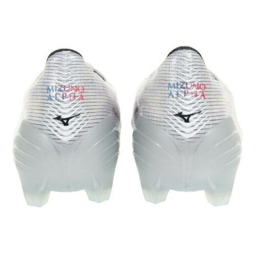 Mizuno Alpha ELITE P1GA2362 09 Soccer Cleats White/Ignition Red/Blue ...