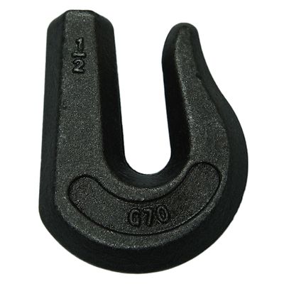 4 G70 1/2" Weld On Chain Grab Hooks Tie Down Anchor Loader Bucket Truck ...