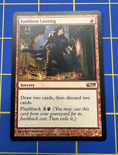 MTG - Faithless Looting - IDW PROMO | eBay