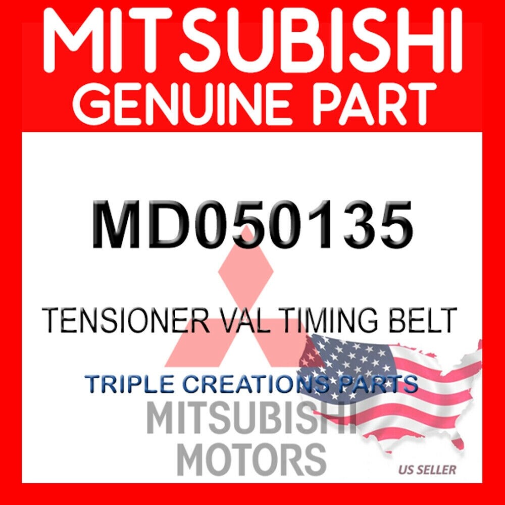Genuine Mitsubishi Md050135 Tensioner Timing Belt OEM | eBay