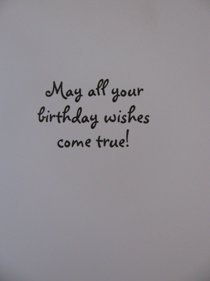 Current Greeting Card MAKE A WISH Birthday w/Envelope NEW | eBay