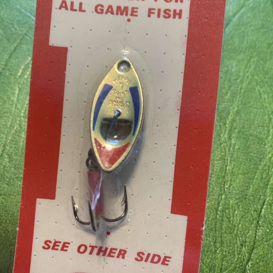 Rare Mepps Kriss Killer #1 Vintage Fishing Lure Spinner Spoon France ...