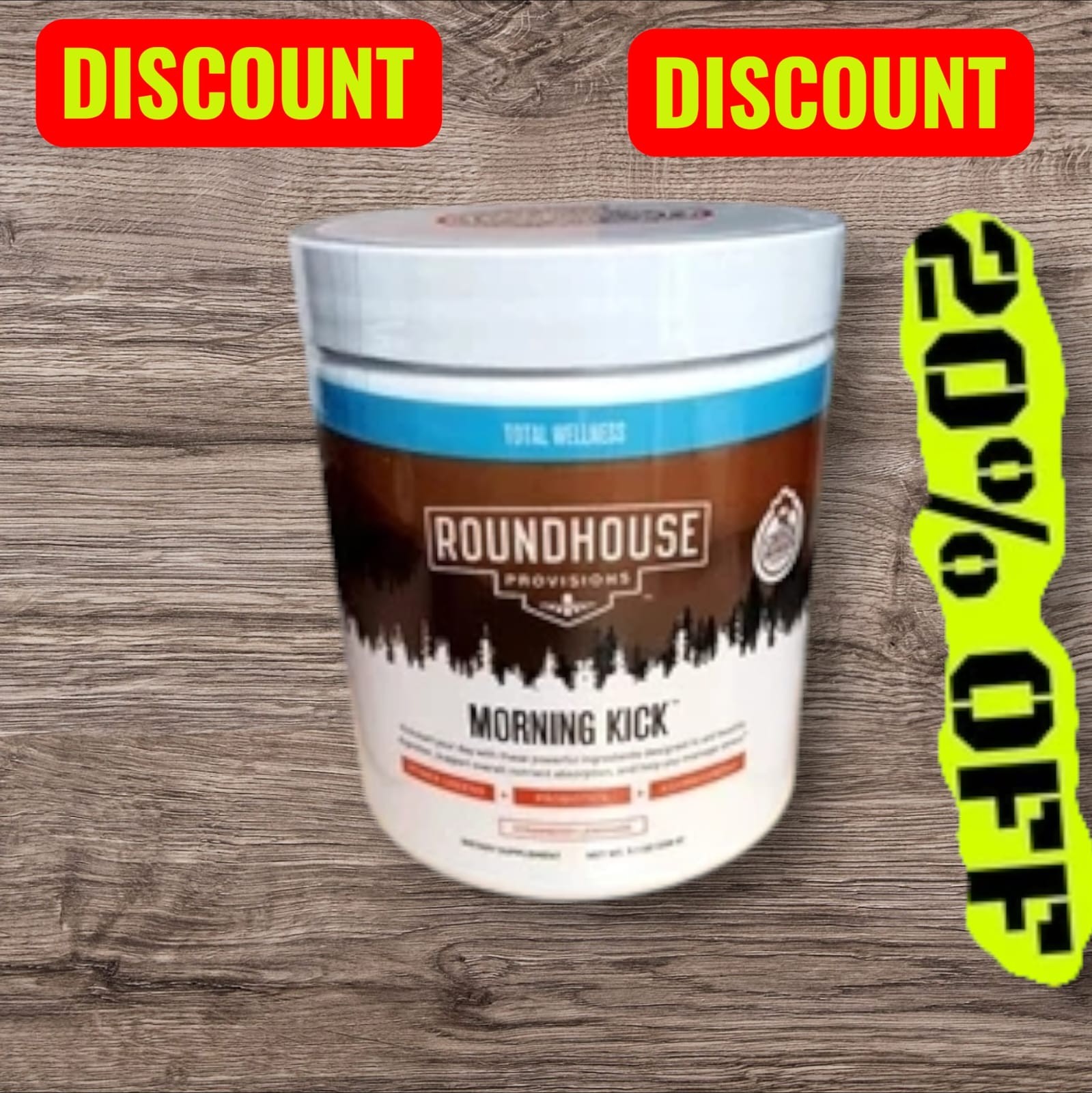 By Chuck Norris Morning Kick green Superfoods Powder Supplement with ...
