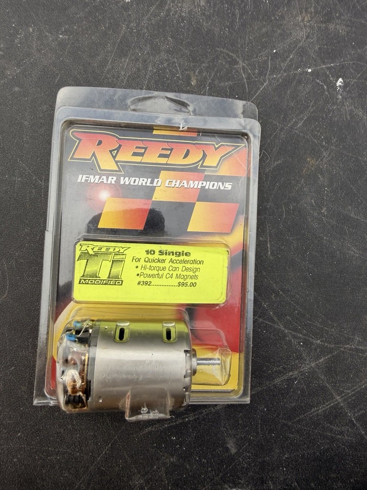 NEW Reedy Ti Modified Brushed Motor, 10T single , Vintage, Trinity ...