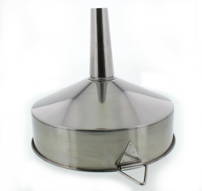 Stainless Steel Wide Industrial Kitchen Large Funnel 6/8/9/12" w ...