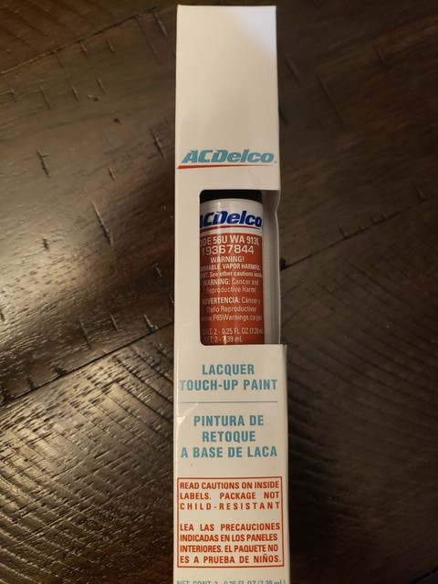 Genuine GM ACDelco Sunburst Orange Metallic Touch up Paint Code 56u ...