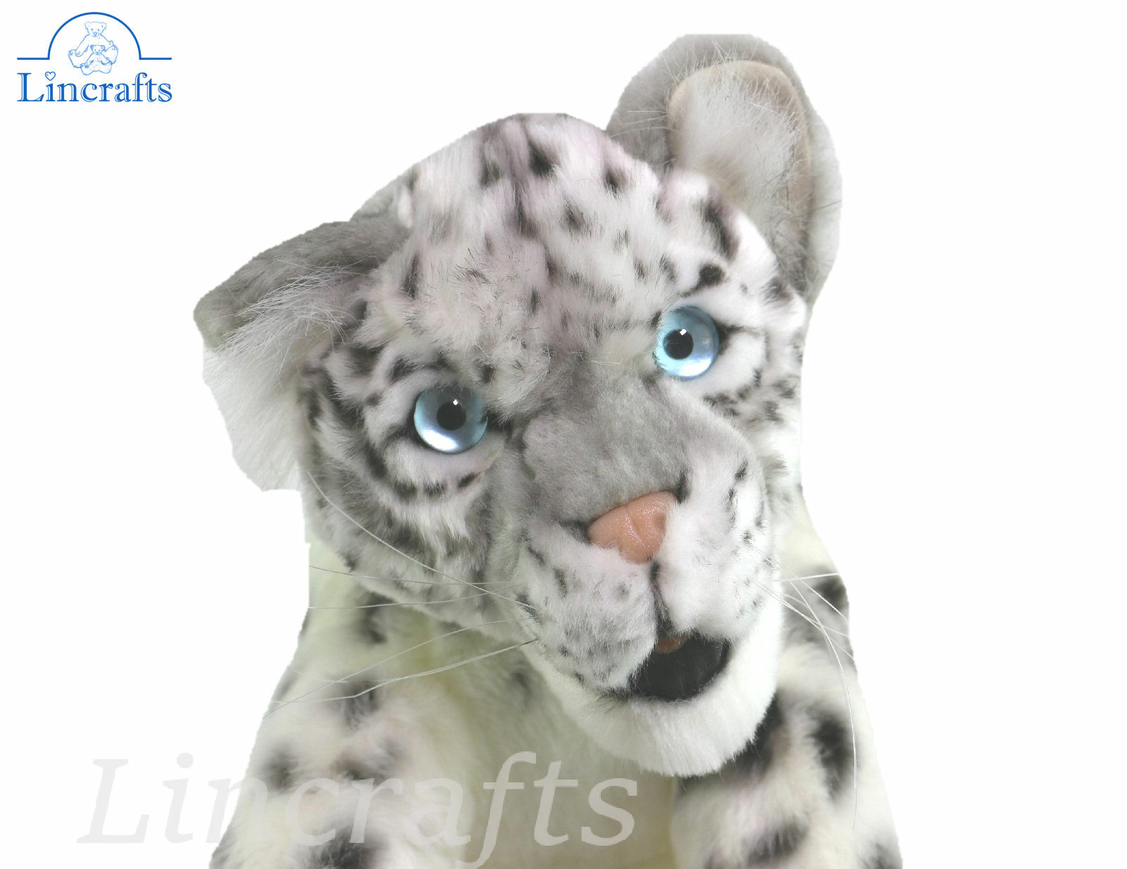 Plush Soft Toy Floppy Snow Leopard by Hansa 40cm. 4752 for sale online ...
