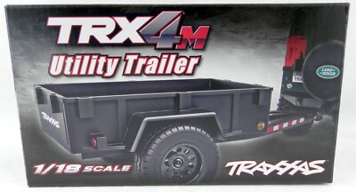 Traxxas 9795 1/18 Scale Utility trailer/ trailer hitch (assembled) | eBay