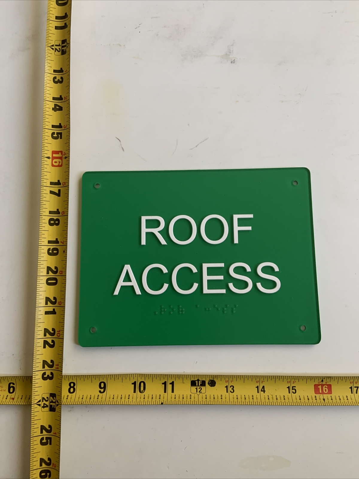 Roof Acces Sign | eBay