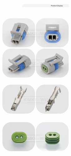 2 Pin GM Delphi Intake Air Temperature Sensor Connector Plug Kit IAT ...