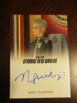 Star Trek Strange New Worlds Season 2 Nicky Guadagni (BLUE) Full Bleed ...