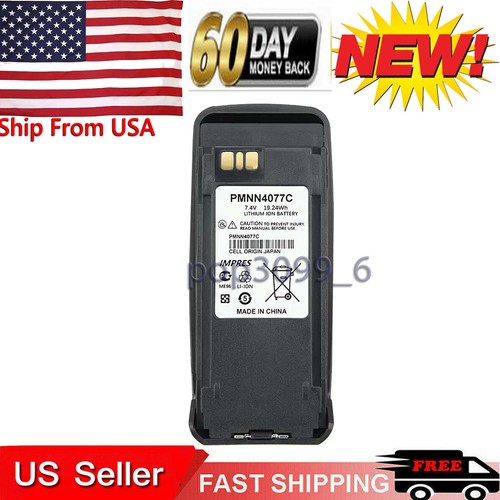 PMNN4077C IMPRES Battery for Motorola DR3000 DP3400 DGP6150+ MTR2000 ...