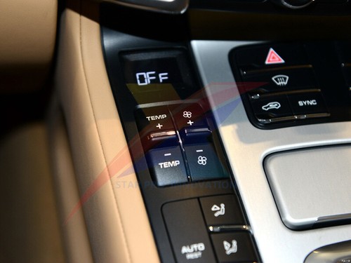 >For Porsche Cayenne Panamera Macan Front Left A/C TEMP Control Switch ...