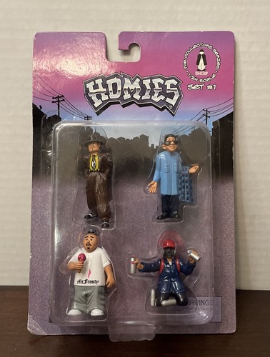 Homies The Collectors Series 1/24 Scale Set #1 Figures A &A Global 2004 ...