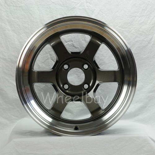 4 PCS ROTA WHEEL GRID V 15X8 4X114.3 0 ROYAL GUNMETAL | eBay