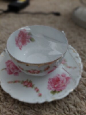 vintage clare floral english tea set | eBay