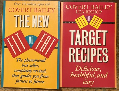FIT OR FAT 2 Books by Covert Bailey-The New Fit or Fat Fit Or Fat ...