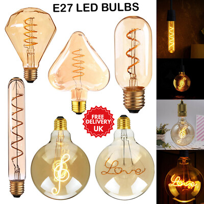 Vintage Bulb LED Antique Bulbs Decorative Edison Filament LED Light ...