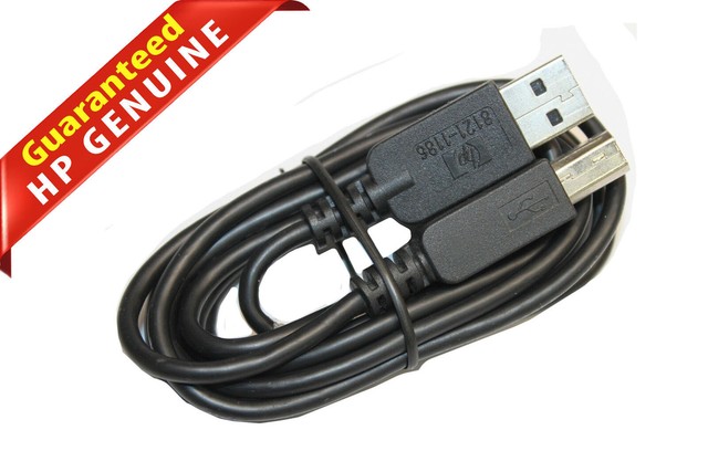 USB B Cable Cord for HP Deskjet 1512 2540 3050a 3510 4635 6310 Printer ...