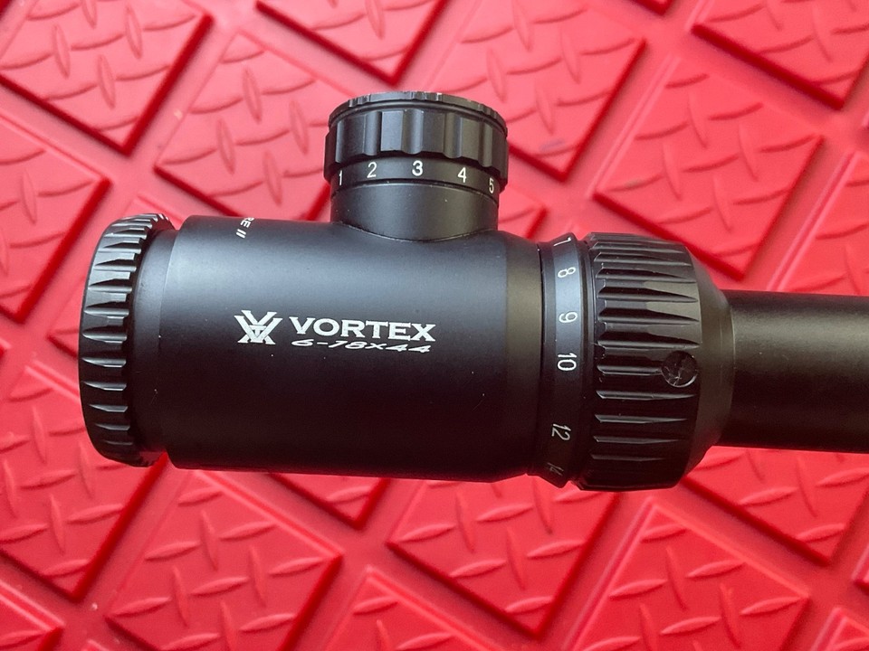 USED Vortex 6-18x44 AO Matte Crossfire II V-Brite Reticle Illuminated 1 ...