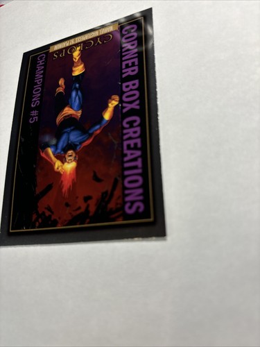 2024 Marvel Masterpieces '92 Platinum - Corner Box Creations - Cyclops ...