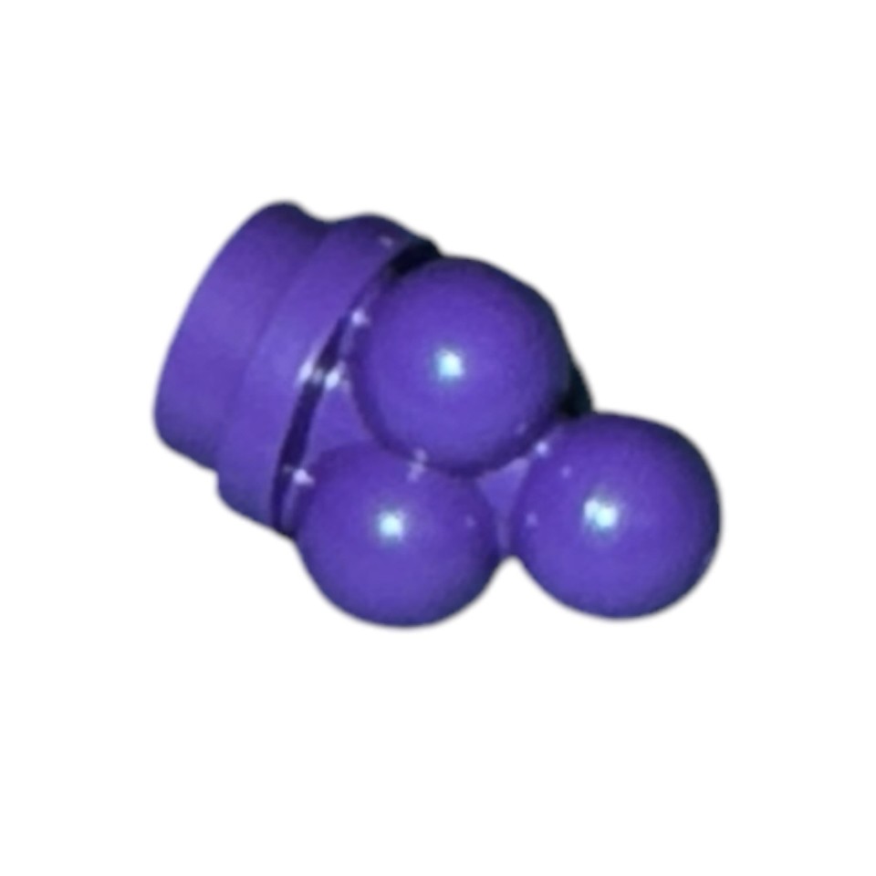 LEGO PART 6254: Food DARK PURPLE Ice Cream Cone Scoop Scoops | eBay