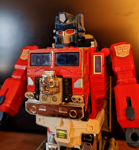 Transformers G1 Powermaster Optimus Prime Reissue *Boxed* 2002 | eBay UK