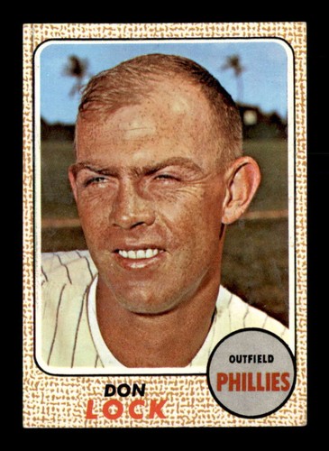 1968 Topps #59 Don Lock EXMT/EXMT+ X2722607 | eBay